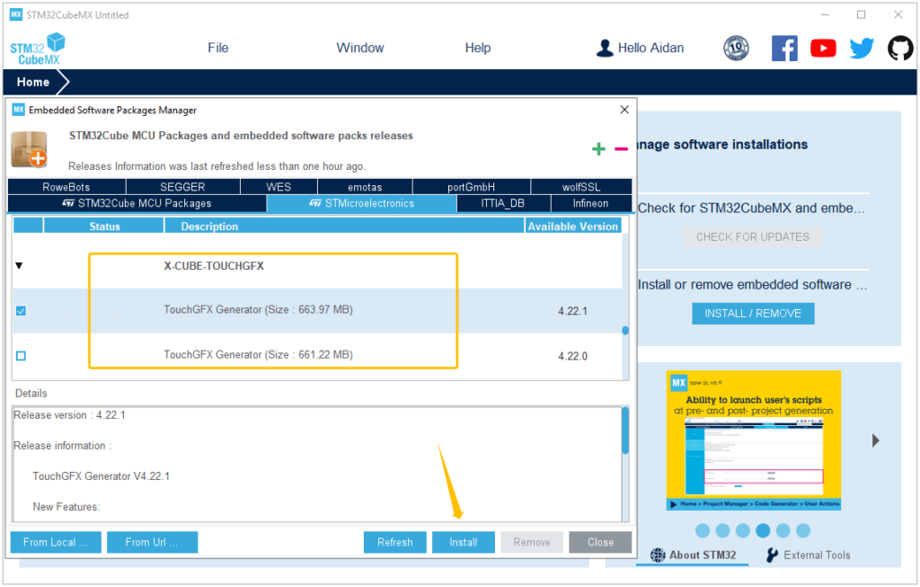 TouchGFX Designer Software Installation Tutorial | Reversepcb