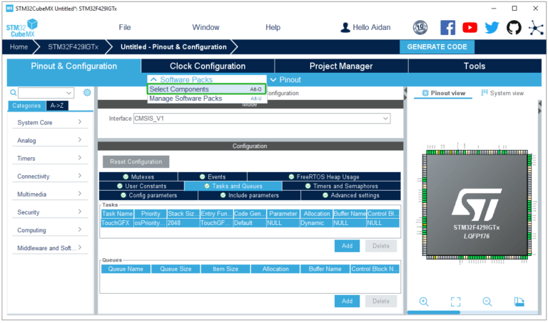TouchGFX Development Tutorial | Reversepcb