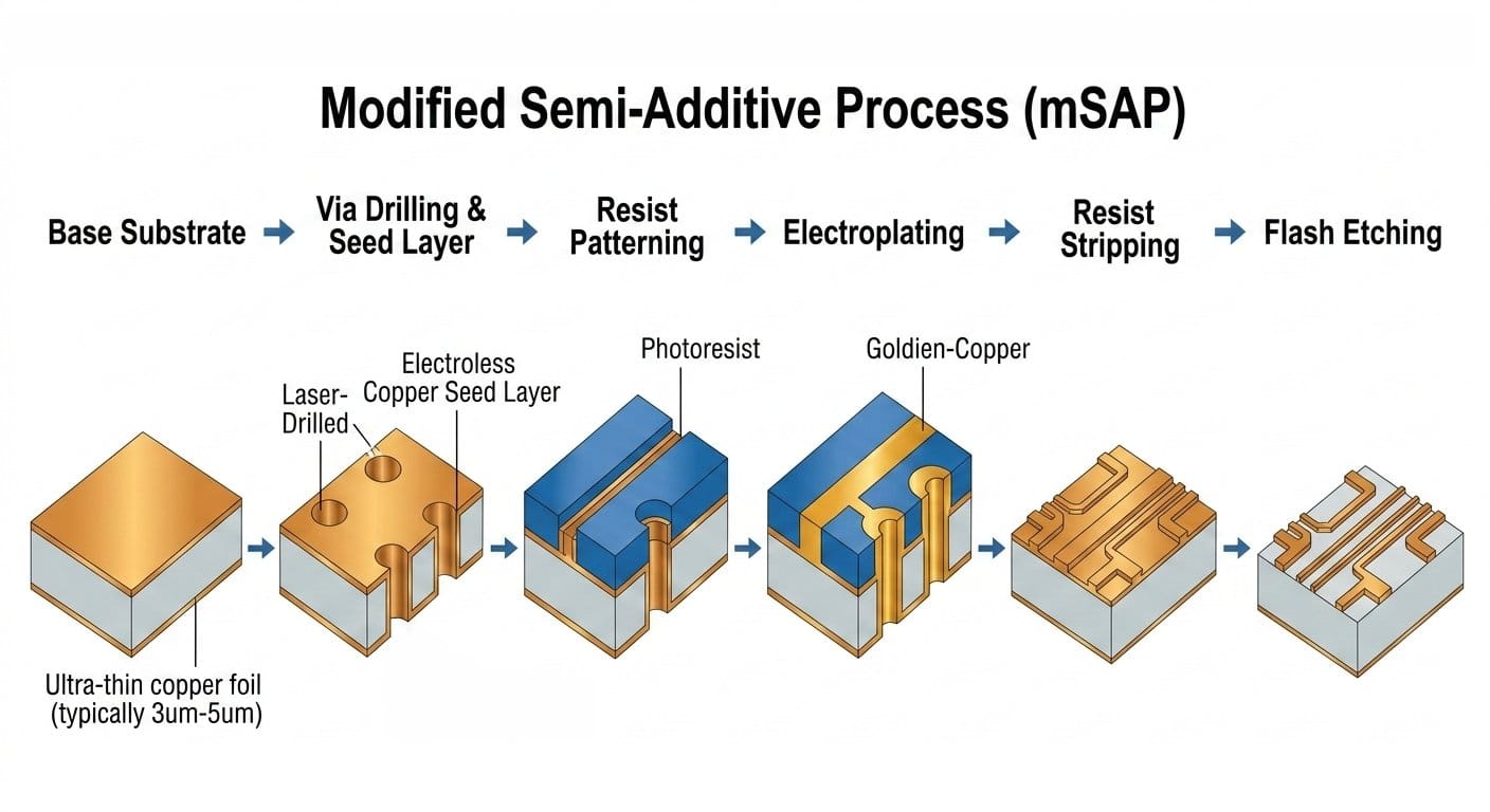 Comparing Tenting, MSAP, And SAP Process In PCB Substrate Fabrication ...